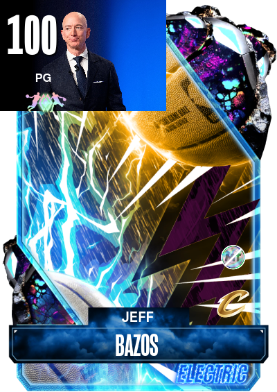 NBA 2K25 | 2KDB MyTEAM NBA 2K Custom Card (Jeff Bazos) by 2kgod1