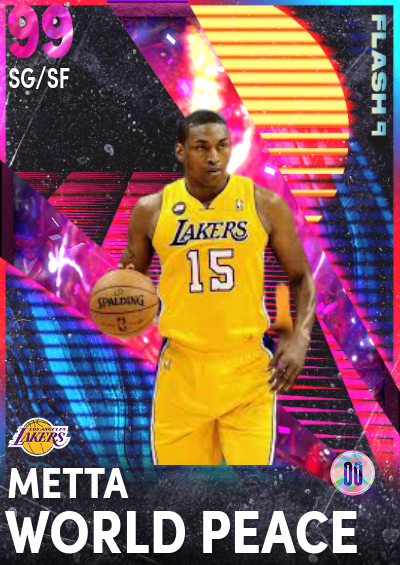 NBA 2K25 | 2KDB MyTEAM NBA 2K Custom Card (Metta World Peace) by Kingbird