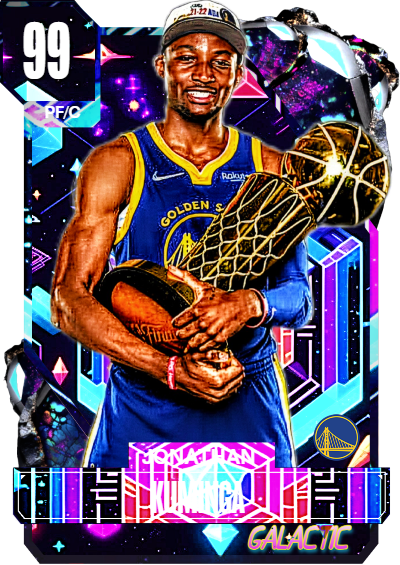 NBA 2K25 | 2KDB MyTEAM NBA 2K Custom Card (Galactic Kuminga) by Megabob