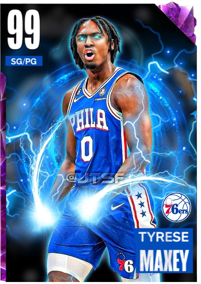 NBA 2K25 | 2KDB MyTEAM NBA 2K Custom Card (Him.) by JacktheSixersFan