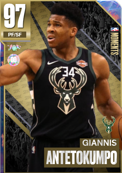 NBA 2K25 | 2KDB MyTEAM NBA 2K Custom Card (Moments Giannis w/ duo) by ...