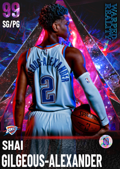 NBA 2K25 | 2KDB MyTEAM NBA 2K Custom Card (Shai Gilgeous-Alexander) by Patrikz9