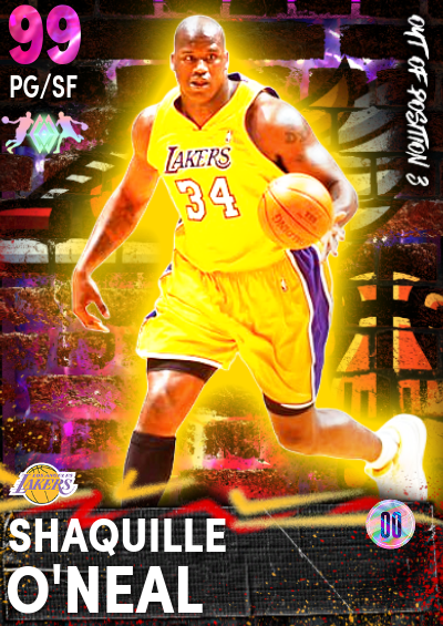 NBA 2K25 | 2KDB MyTEAM NBA 2K Custom Card (shaquille o'neal) by ...