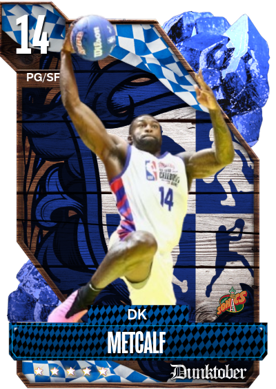 NBA 2K24 | 2KDB Custom Card (NFL Dunktober DK Metcalf)