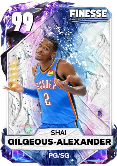 NBA 2K25 | 2KDB MyTEAM NBA 2K Custom Card (SGA) by Darkphenix