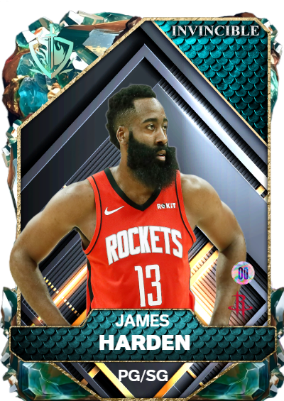 NBA 2K25 | 2KDB MyTEAM NBA 2K Custom Card (invincible harden) by ...