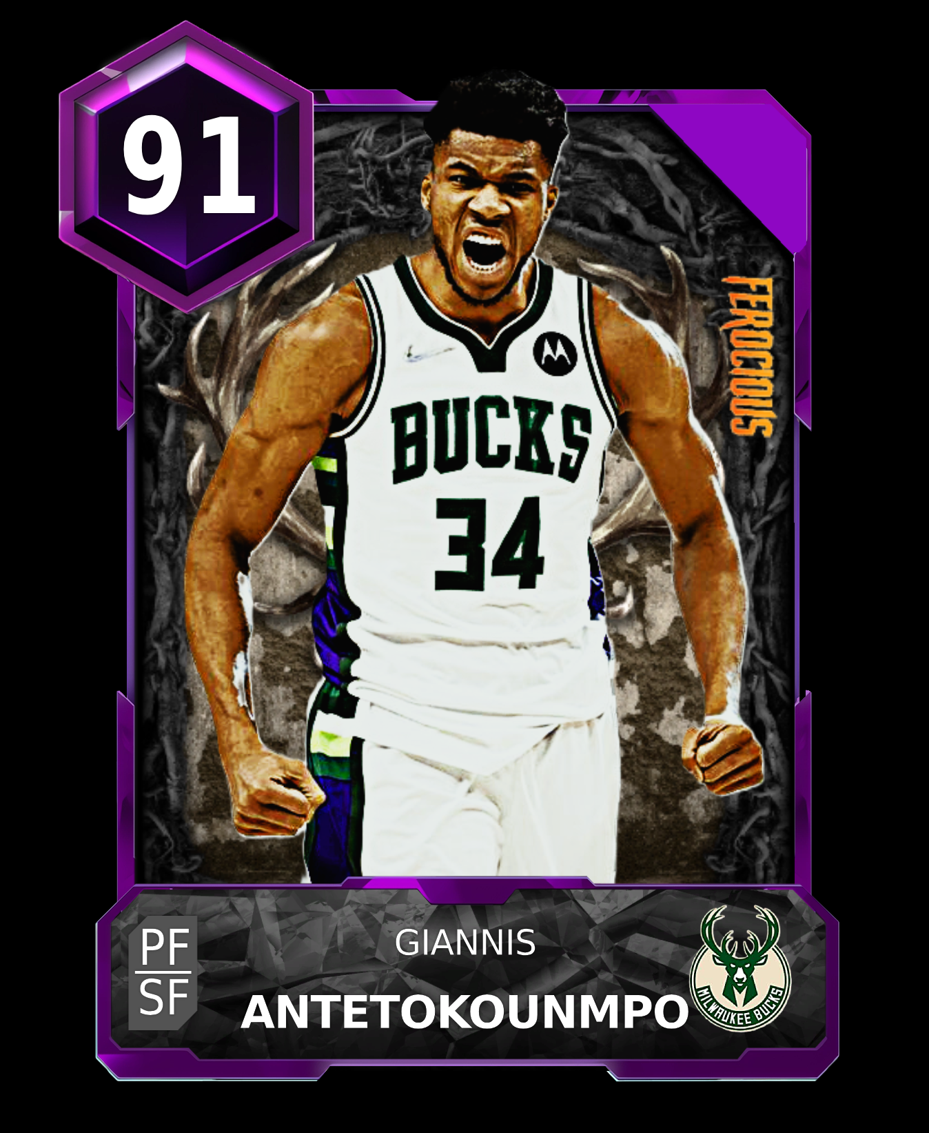 2KDB MyTEAM Database | NBA 2K Custom Card (Ferocious 2K23 Remake) by ...