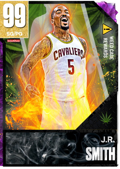 NBA 2K25 | 2KDB MyTEAM NBA 2K Custom Card (weeeeed) by ImJustOwen