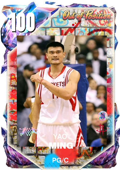 2KDB MyTEAM Database | NBA 2K Custom Card (Yao Ming) by Tkl652 | NBA 2K26
