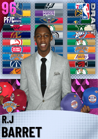 NBA 2K25 | 2KDB MyTEAM NBA 2K Custom Card (Draft pick 2019) by Patrikz9