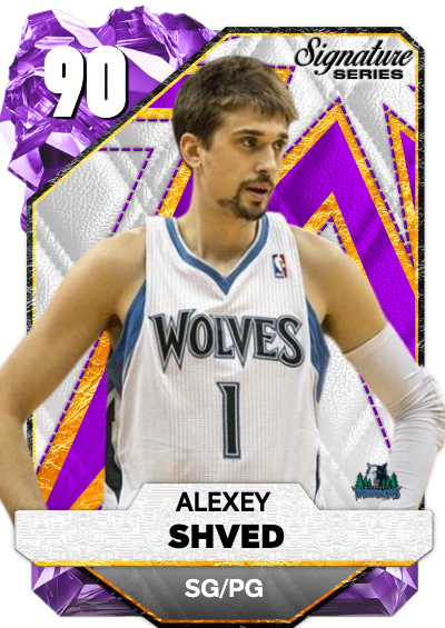 NBA 2K26 | 2KDB MyTEAM NBA 2K Custom Card (Alexey Shved) by isohlation
