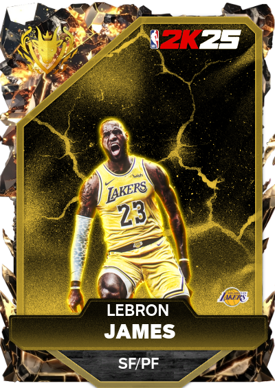NBA 2K25 | 2KDB MyTEAM NBA 2K Custom Card (LEBRON) by JJ2