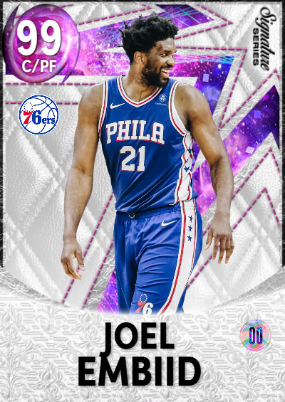 NBA 2K25 | 2KDB MyTEAM NBA 2K Custom Card (Joel Embiid) by Chur_i3