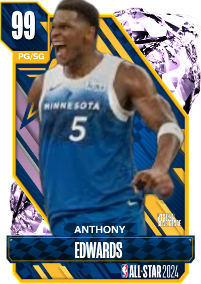 NBA 2K24 | 2KDB Custom Card (Anthony Edwards )