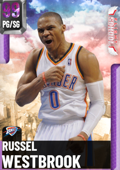 NBA 2K25 | 2KDB MyTEAM NBA 2K Custom Card (Russel Westbrook) by big daddy