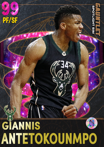 NBA 2K25 | 2KDB MyTEAM NBA 2K Custom Card (Giannis Antetokounmpo) by Art3mis