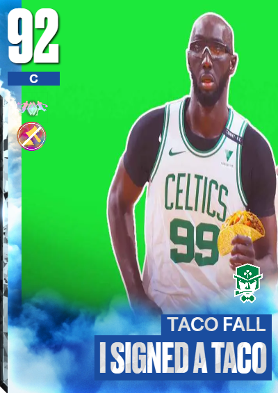 NBA 2K25 | 2KDB MyTEAM NBA 2K Custom Card (Taco Fall) by FLICK