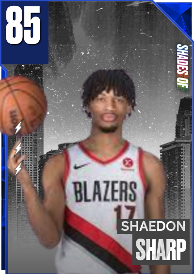 NBA 2K25 | 2KDB MyTEAM NBA 2K Custom Card (Shaedon Sharp) by Paliboy9491