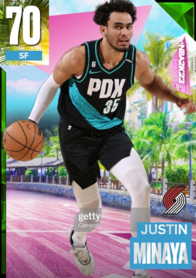 NBA 2K25 | 2KDB MyTEAM NBA 2K Custom Card (Justin minaya) by ...