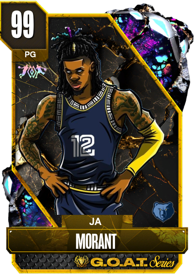 NBA 2K25 | 2KDB MyTEAM NBA 2K Custom Card (morant) by moster123lets go
