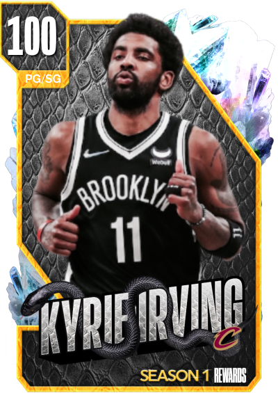 2KDB MyTEAM Database | NBA 2K Custom Card (Kyrie 100) by Shadow_pxckz ...