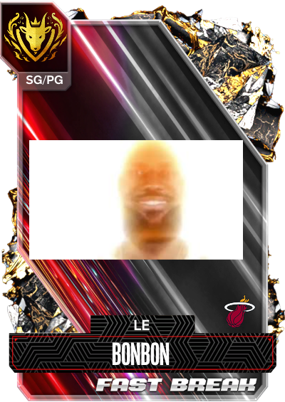 NBA 2K25 | 2KDB MyTEAM NBA 2K Custom Card (le bonbon) by BUBBA