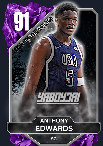 2KDB MyTEAM Database | NBA 2K Custom Card (Anthony The Edwards :)) by ...