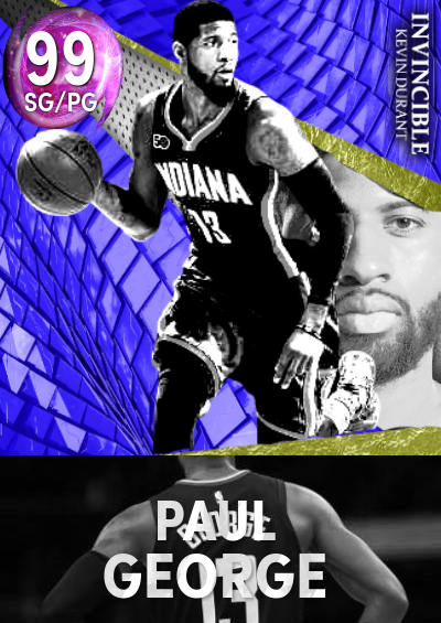 NBA 2K22 | 2KDB Custom Card (invincible paul george :>)
