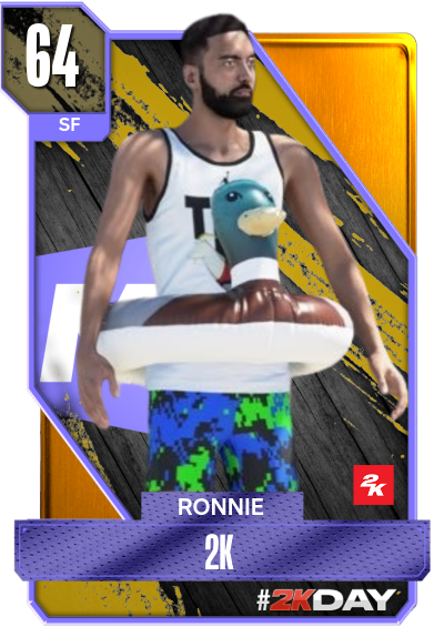 NBA 2K26 | 2KDB MyTEAM NBA 2K Custom Card (Ronnie 2k) by Splamingo