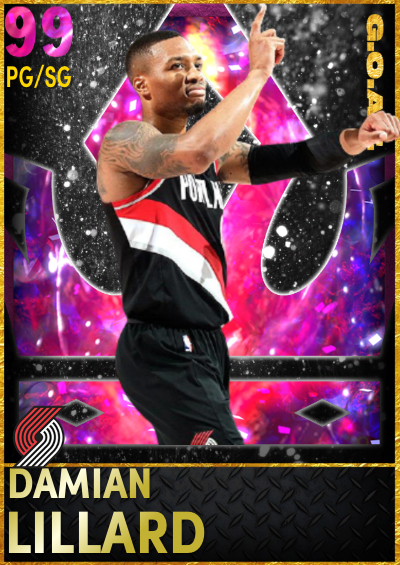 2KDB MyTEAM Database | NBA 2K Custom Card (Damian Lillard) by Skolvkng ...
