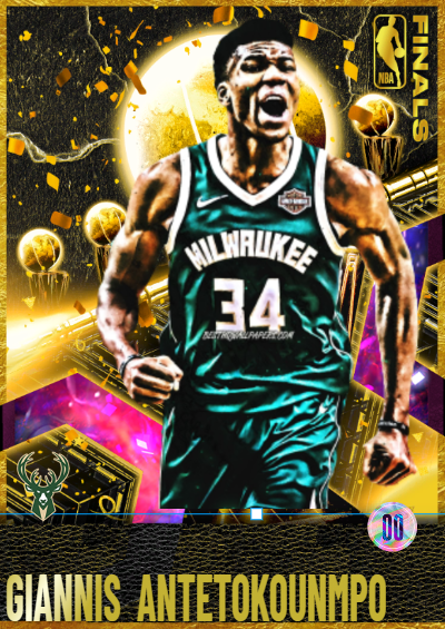 NBA 2K25 | 2KDB MyTEAM NBA 2K Custom Card (Giannis antetokounmpo) by Potatoblake21_
