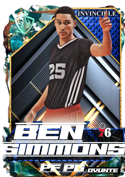 NBA 2K26 | 2KDB MyTEAM NBA 2K Custom Card (Ben Simmons Invincible) by ...