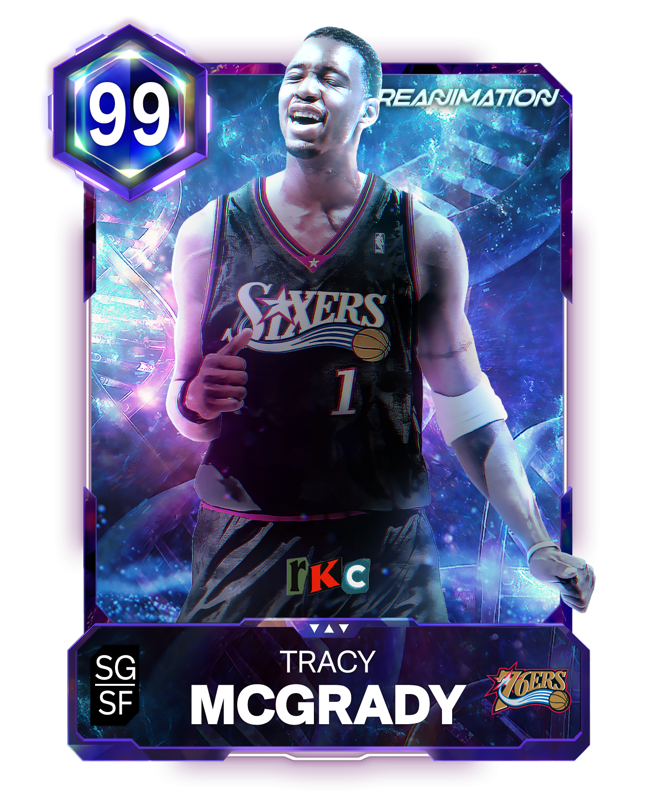 2KDB MyTEAM Database | NBA 2K Custom Card (ai sucks ) by reg_gfx | NBA 2K26