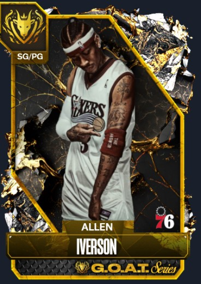 NBA 2K26 | 2KDB MyTEAM NBA 2K Custom Card (GOAT) by OT2