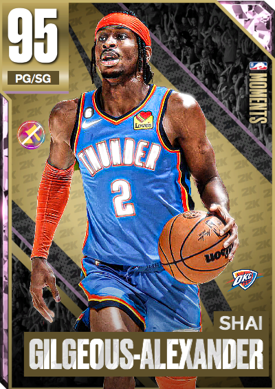 NBA 2K25 | 2KDB MyTEAM NBA 2K Custom Card (SGA) by redheadkid