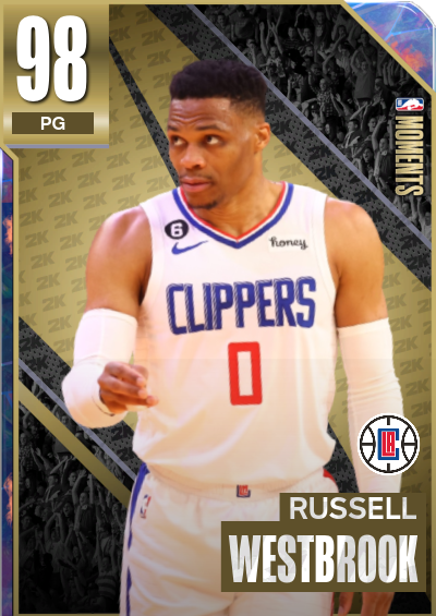 NBA 2K25 | 2KDB MyTEAM NBA 2K Custom Card (russ moments) by skyballaz