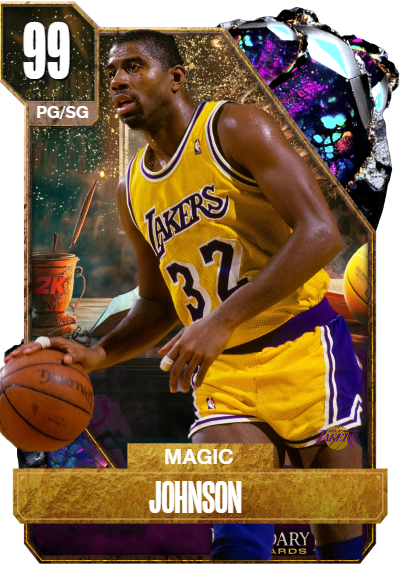 NBA 2K24 | 2KDB Custom Card (Magic Johnson )