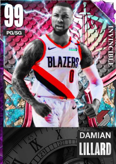 NBA 2K25 | 2KDB MyTEAM NBA 2K Custom Card (DAME TIME) by Desert2k