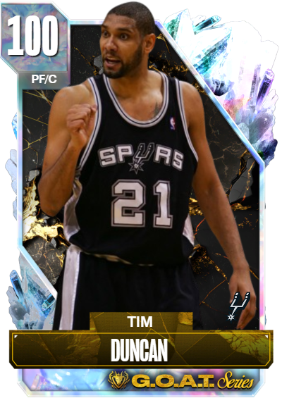 NBA 2K24 | 2KDB Custom Card (G.O.A.T Tim 100)