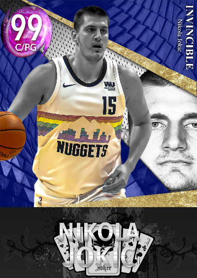 NBA 2K22 | 2KDB Custom Card (Invincible Jokic)