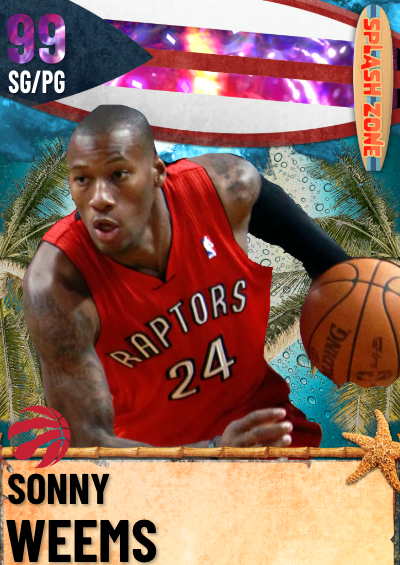 NBA 2K25 | 2KDB MyTEAM NBA 2K Custom Card (Sony weems) by matt