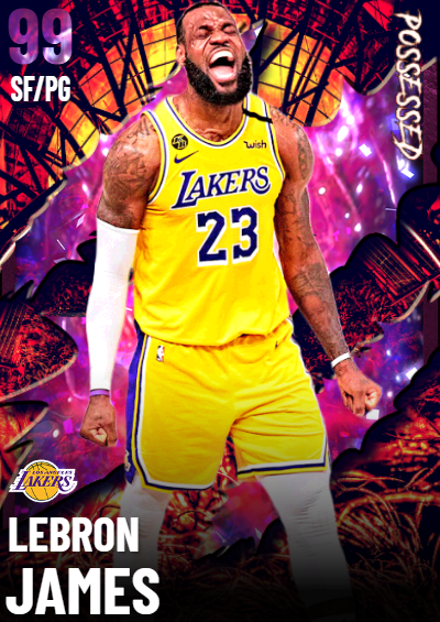 NBA 2K25 | 2KDB MyTEAM NBA 2K Custom Card (LEBRON) by eliM_34