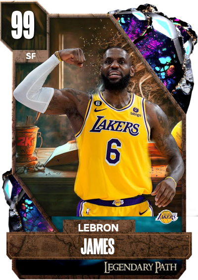 NBA 2K26 | 2KDB MyTEAM NBA 2K Custom Card (LeBron) by Gordon