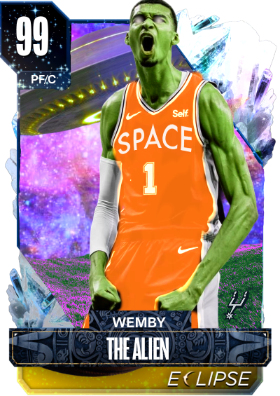 NBA 2K26 | 2KDB MyTEAM NBA 2K Custom Card (The alien) by NBASAMMY