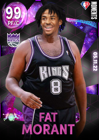 NBA 2K25 | 2KDB MyTEAM NBA 2K Custom Card (Fat Morant) by DeepVegito