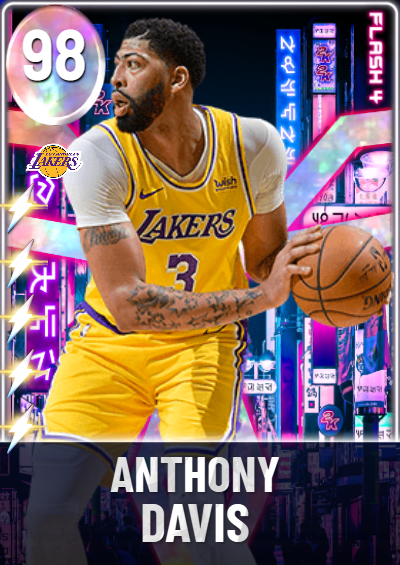 NBA 2K25 | 2KDB MyTEAM NBA 2K Custom Card (Anthony Davis Flash 4 Final ...