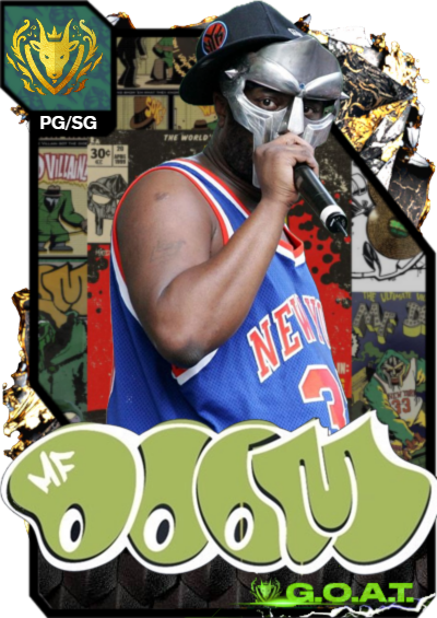 NBA 2K25 | 2KDB MyTEAM NBA 2K Custom Card (MF DOOM G.O.A.T Card) by KingMan