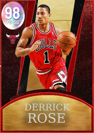 NBA 2K25 | 2KDB MyTEAM NBA 2K Custom Card (DERRICK ROSE) by uhjeremy