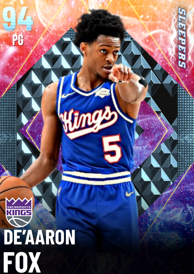 NBA 2K26 | 2KDB MyTEAM NBA 2K Custom Card (D fox kings) by xopgoat10