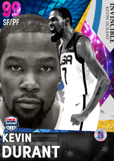 NBA 2K25 | 2KDB MyTEAM NBA 2K Custom Card (kevin durant) by RAXXAQ